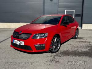 Red Skoda Octavia 2014 in Tallinn, with an engine capacity of 2.00 L and mileage of 191 thousand km for 10900 €, photo  on AUTOMOTO.COM.LV