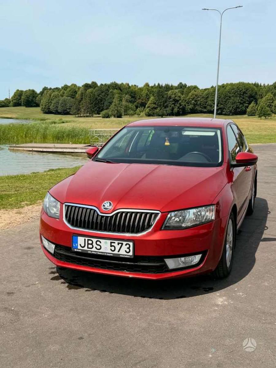 Sarkans Skoda Octavia 2015 Telšiai, ar dzinēja tilpumu 1.40 L un nobraukumu 119 tūkst. km par 7700 €, foto 3 vietnē AUTOMOTO.COM.LV