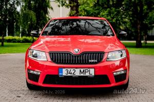 Sarkans Skoda Octavia 2015 Pērnava, ar dzinēja tilpumu 2.00 L un nobraukumu 213 tūkst. km par 8950 €, foto 4 vietnē AUTOMOTO.COM.LV