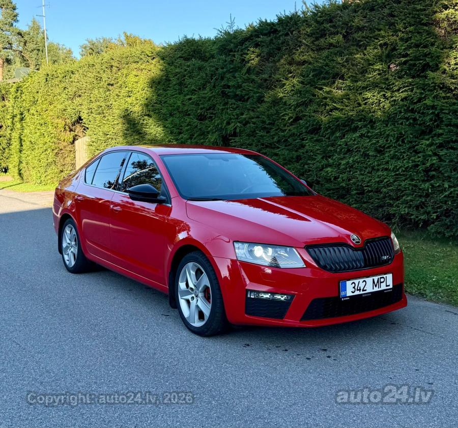 Sarkans Skoda Octavia 2015 Tallina, ar dzinēja tilpumu 2.00 L un nobraukumu 212 tūkst. km par 9800 €, foto 1 vietnē AUTOMOTO.COM.LV
