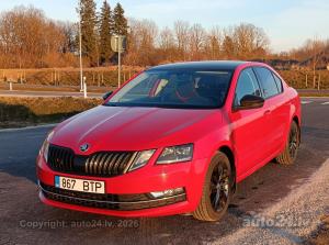 Sarkans Skoda Octavia 2017 Tallina, ar dzinēja tilpumu 1.40 L un nobraukumu 182 tūkst. km par 13000 €, foto  vietnē AUTOMOTO.COM.LV