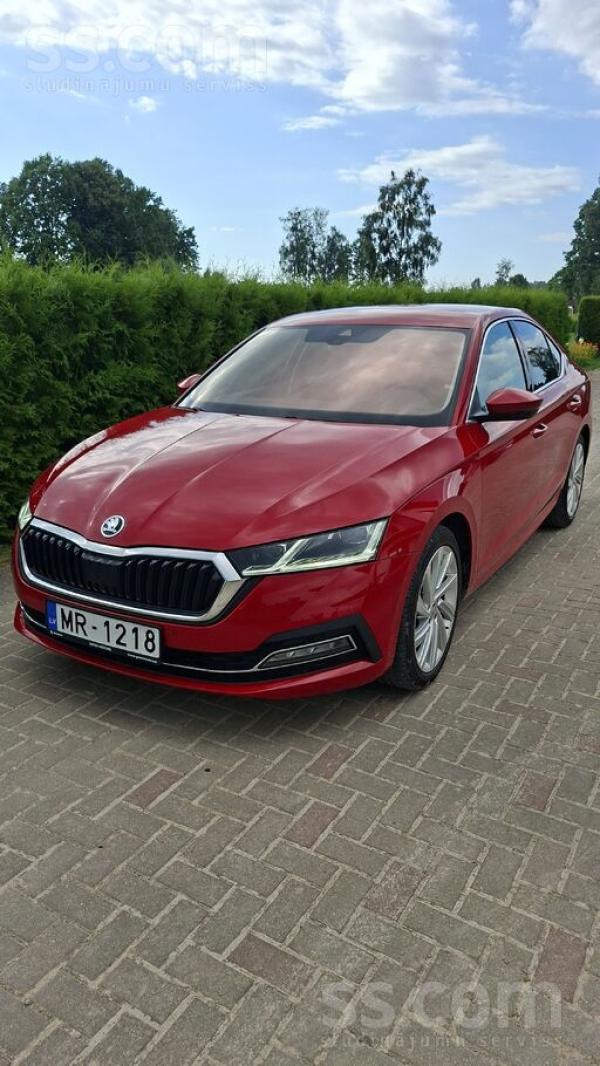 Sarkans Skoda Octavia 2020 Bauska, ar dzinēja tilpumu 2.00 L un nobraukumu 84 tūkst. km par 16000 €, foto 1 vietnē AUTOMOTO.COM.LV