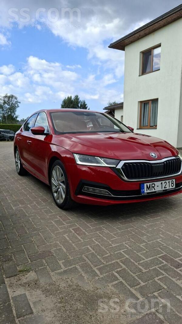 Sarkans Skoda Octavia 2020 Bauska, ar dzinēja tilpumu 2.00 L un nobraukumu 84 tūkst. km par 16000 €, foto 5 vietnē AUTOMOTO.COM.LV