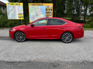 Red Skoda Octavia 2021 in Tallinn, with an engine capacity of 1.50 L and mileage of 79 thousand km for 18500 €, photo  on AUTOMOTO.COM.LV