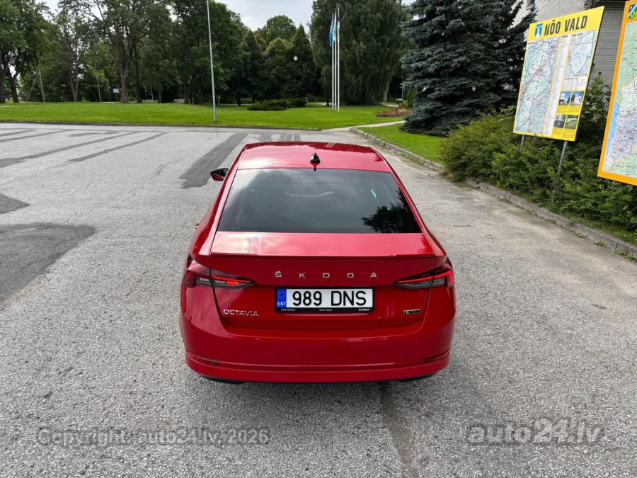 Sarkans Skoda Octavia 2021 Tallina, ar dzinēja tilpumu 1.50 L un nobraukumu 79 tūkst. km par 18500 €, foto 5 vietnē AUTOMOTO.COM.LV