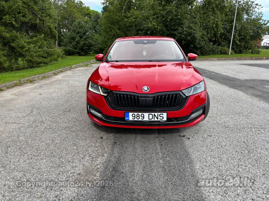 Sarkans Skoda Octavia 2021 Tallina, ar dzinēja tilpumu 1.50 L un nobraukumu 79 tūkst. km par 18500 €, foto 8 vietnē AUTOMOTO.COM.LV