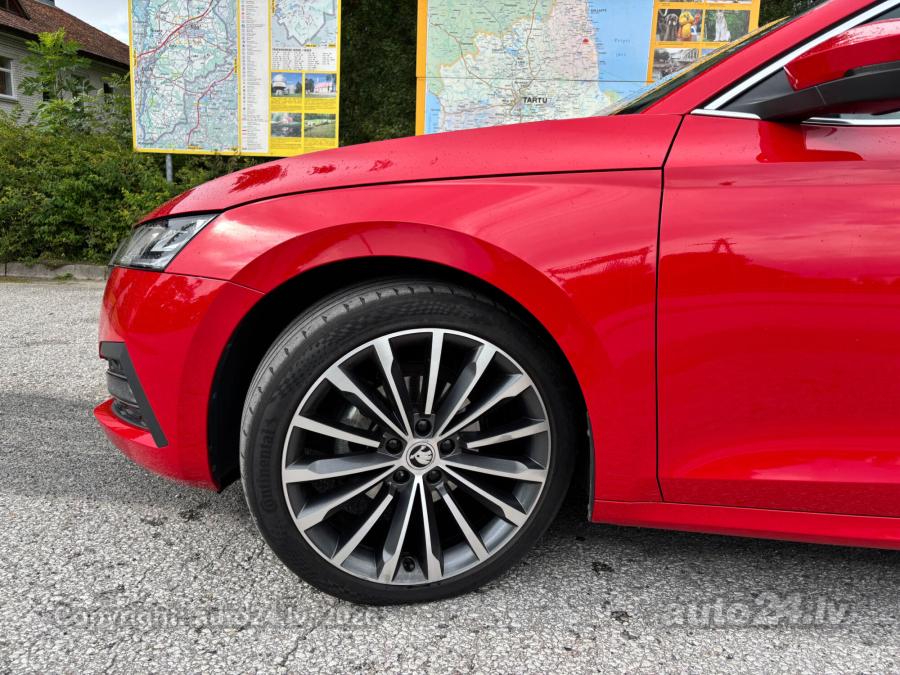 Sarkans Skoda Octavia 2021 Tallina, ar dzinēja tilpumu 1.50 L un nobraukumu 79 tūkst. km par 18500 €, foto 10 vietnē AUTOMOTO.COM.LV