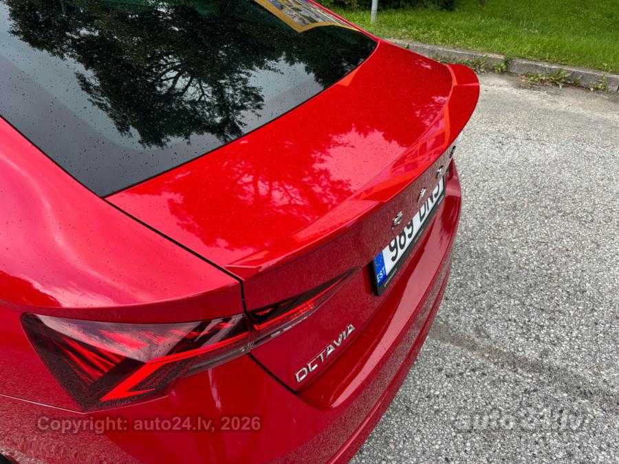 Sarkans Skoda Octavia 2021 Tallina, ar dzinēja tilpumu 1.50 L un nobraukumu 79 tūkst. km par 18500 €, foto 11 vietnē AUTOMOTO.COM.LV