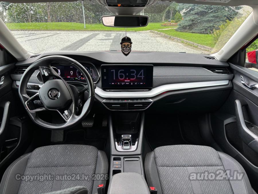 Sarkans Skoda Octavia 2021 Tallina, ar dzinēja tilpumu 1.50 L un nobraukumu 79 tūkst. km par 18500 €, foto 14 vietnē AUTOMOTO.COM.LV