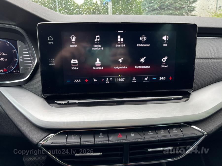 Sarkans Skoda Octavia 2021 Tallina, ar dzinēja tilpumu 1.50 L un nobraukumu 79 tūkst. km par 18500 €, foto 21 vietnē AUTOMOTO.COM.LV