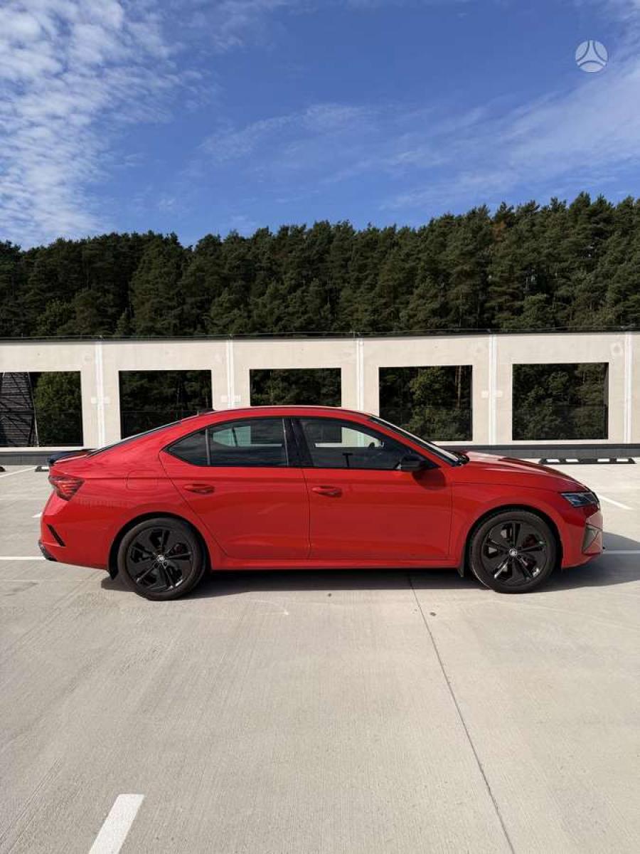 Sarkans Skoda Octavia 2024 Viļņa, ar dzinēja tilpumu 1.98 L un nobraukumu 31 tūkst. km par 33000 €, foto 4 vietnē AUTOMOTO.COM.LV