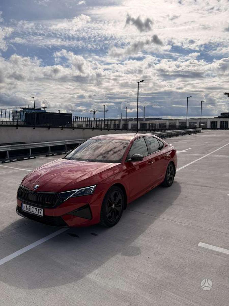 Sarkans Skoda Octavia 2024 Viļņa, ar dzinēja tilpumu 1.98 L un nobraukumu 31 tūkst. km par 33000 €, foto 6 vietnē AUTOMOTO.COM.LV