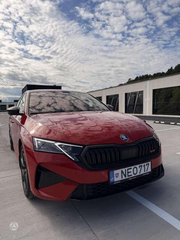 Sarkans Skoda Octavia 2024 Viļņa, ar dzinēja tilpumu 1.98 L un nobraukumu 31 tūkst. km par 33000 €, foto 8 vietnē AUTOMOTO.COM.LV