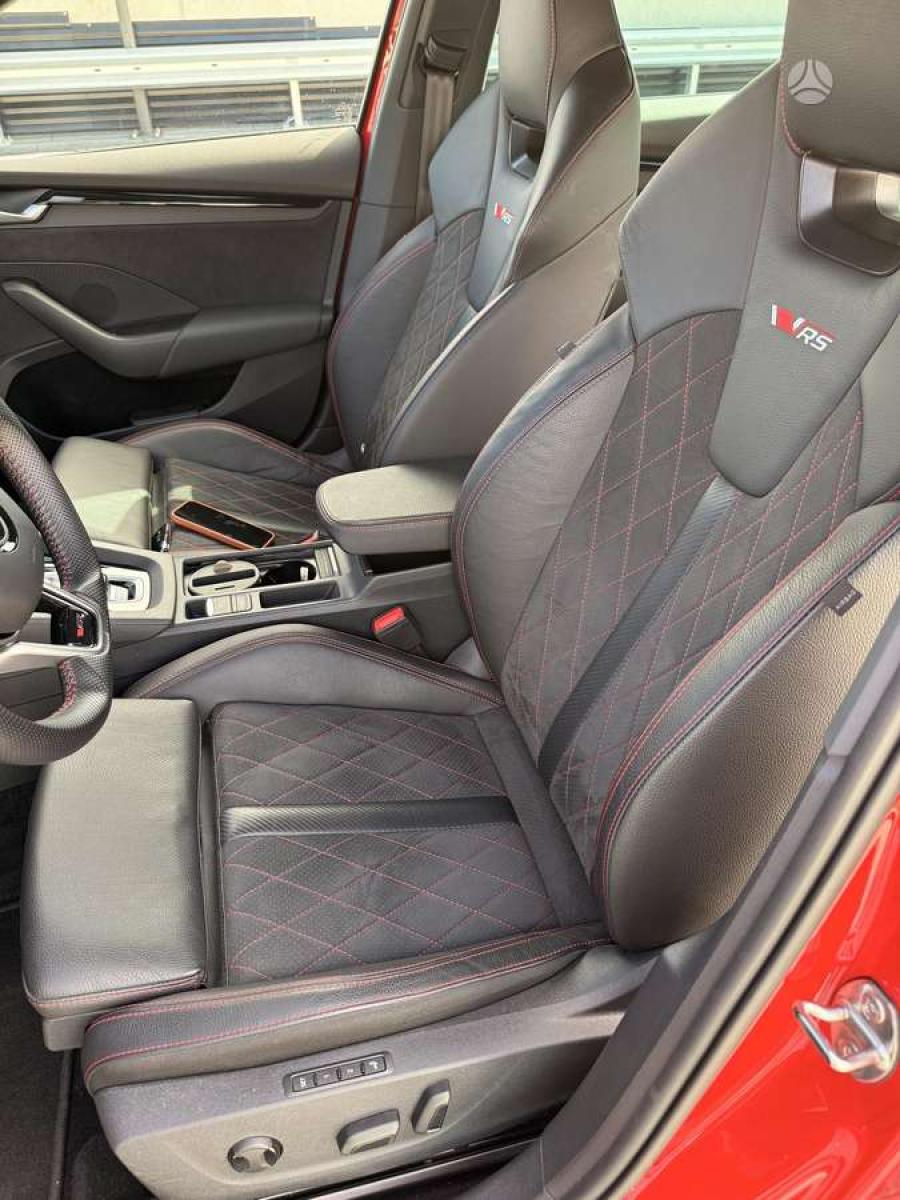 Red Skoda Octavia 2024 in Vilnius, with an engine capacity of 1.98 L and mileage of 31 thousand km for 33000 €, photo 13 on AUTOMOTO.COM.LV