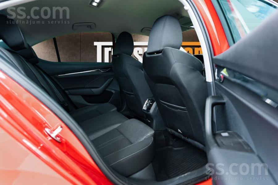 Sarkans Skoda Octavia 2024 Rīga, ar dzinēja tilpumu 1.50 L un nobraukumu 43 tūkst. km par 24900 €, foto 16 vietnē AUTOMOTO.COM.LV