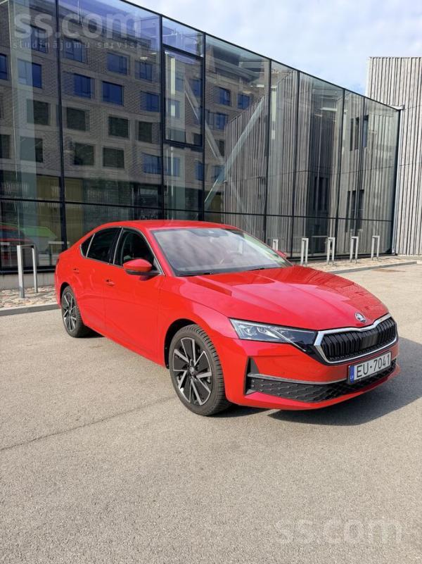 Sarkans Skoda Octavia 2024 Rīga, ar dzinēja tilpumu 1.50 L un nobraukumu 14 tūkst. km par 27900 €, foto 4 vietnē AUTOMOTO.COM.LV