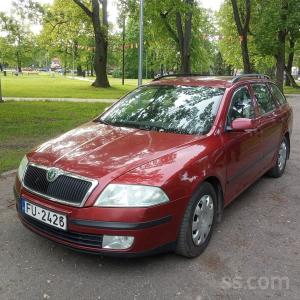 Red Skoda Octavia 2006 in Bauska, with an engine capacity of 1.90 L and mileage of 261 thousand km for 2600 €, photo 1 on AUTOMOTO.COM.LV