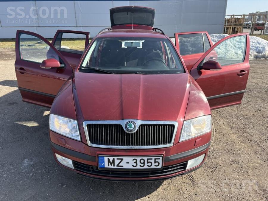 Красный Шкода Октавия 2006 в Даугавпилс, объемом двигателя 1.60 л и пробегом 340 тыс. км за 1150 €, фото 29 на AUTOMOTO.COM.LV