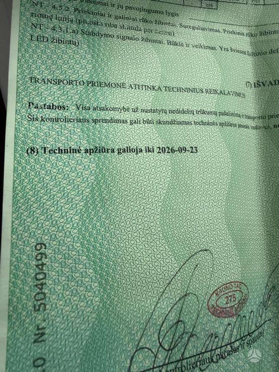 Красный Шкода Октавия 2006 в Каунас, объемом двигателя 2.00 л и пробегом 315 тыс. км за 1000 €, фото 16 на AUTOMOTO.COM.LV