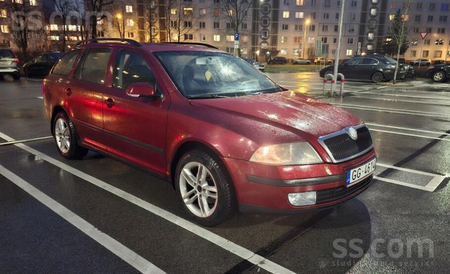 Sarkans Skoda Octavia 2007 Rīga, ar dzinēja tilpumu 1.90 L un nobraukumu 475 tūkst. km par 1300 €, foto 7 vietnē AUTOMOTO.COM.LV