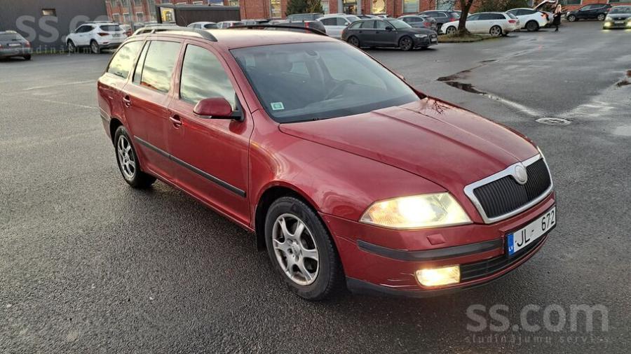Sarkans Skoda Octavia 2007 Rīga, ar dzinēja tilpumu 2.00 L un nobraukumu 276 tūkst. km par 1650 €, foto 3 vietnē AUTOMOTO.COM.LV