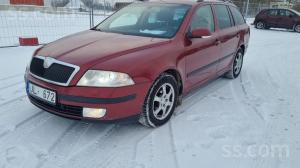 Red Skoda Octavia 2007 in Jelgava, with an engine capacity of 2.00 L and mileage of 276 thousand km for 1350 €, photo  on AUTOMOTO.COM.LV