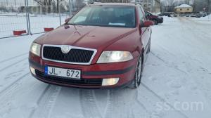 Red Skoda Octavia 2007 in Jelgava, with an engine capacity of 2.00 L and mileage of 276 thousand km for 1350 €, photo 2 on AUTOMOTO.COM.LV