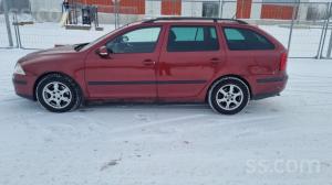 Red Skoda Octavia 2007 in Jelgava, with an engine capacity of 2.00 L and mileage of 276 thousand km for 1350 €, photo 7 on AUTOMOTO.COM.LV