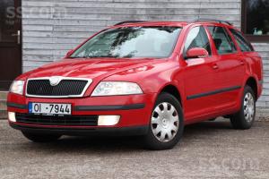 Красный Шкода Октавия 2007 в Валмиера, объемом двигателя 1.90 л и пробегом 0 тыс. км за 2200 €, фото  на AUTOMOTO.COM.LV