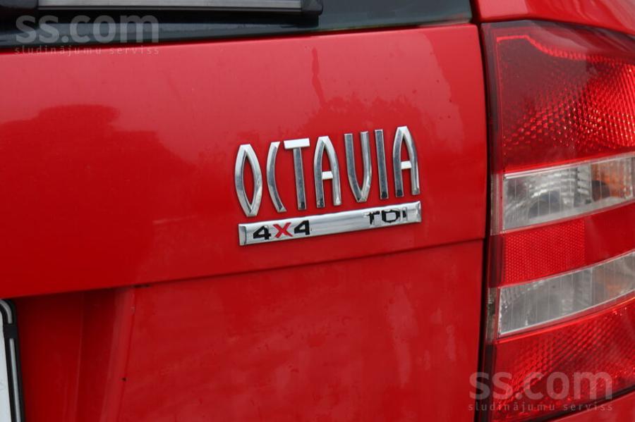 Red Skoda Octavia 2007 in Valmiera, with an engine capacity of 1.90 L and mileage of 0 thousand km for 2200 €, photo 22 on AUTOMOTO.COM.LV