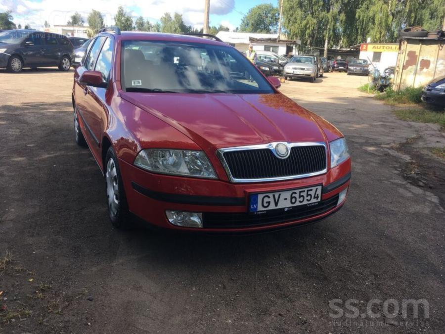 Sarkans Skoda Octavia 2007 Rīga, ar dzinēja tilpumu 2.00 L un nobraukumu 0 tūkst. km par 1450 €, foto 1 vietnē AUTOMOTO.COM.LV