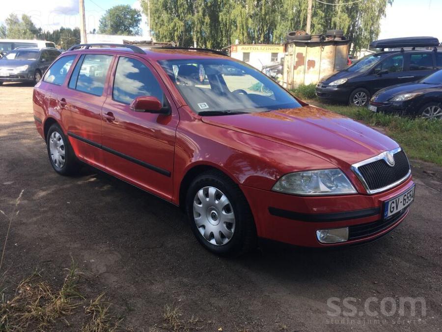 Sarkans Skoda Octavia 2007 Rīga, ar dzinēja tilpumu 2.00 L un nobraukumu 0 tūkst. km par 1450 €, foto 3 vietnē AUTOMOTO.COM.LV