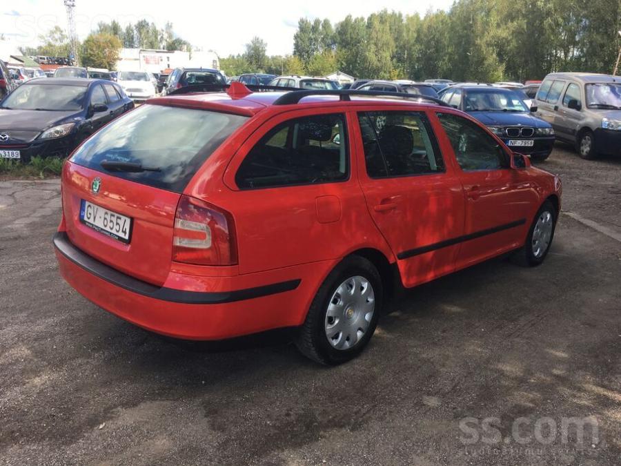 Sarkans Skoda Octavia 2007 Rīga, ar dzinēja tilpumu 2.00 L un nobraukumu 0 tūkst. km par 1450 €, foto 4 vietnē AUTOMOTO.COM.LV
