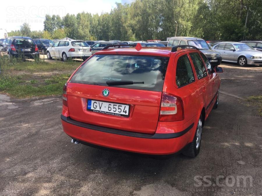Sarkans Skoda Octavia 2007 Rīga, ar dzinēja tilpumu 2.00 L un nobraukumu 0 tūkst. km par 1450 €, foto 5 vietnē AUTOMOTO.COM.LV