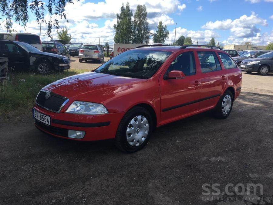 Sarkans Skoda Octavia 2007 Rīga, ar dzinēja tilpumu 2.00 L un nobraukumu 0 tūkst. km par 1450 €, foto 7 vietnē AUTOMOTO.COM.LV