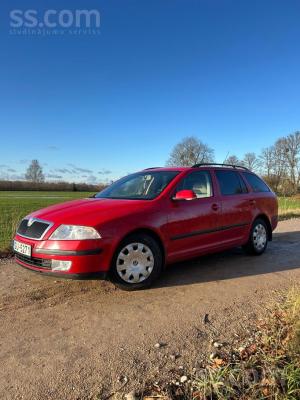 Red Skoda Octavia 2007 in Liepaja, with an engine capacity of 1.90 L and mileage of 209 thousand km for 1700 €, photo 4 on AUTOMOTO.COM.LV