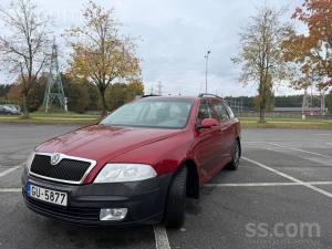 Красный Шкода Октавия 2007 в Рига, объемом двигателя 2.00 л и пробегом 212 тыс. км за 1350 €, фото 1 на AUTOMOTO.COM.LV