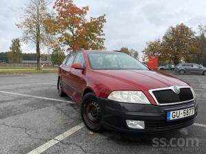 Красный Шкода Октавия 2007 в Рига, объемом двигателя 2.00 л и пробегом 212 тыс. км за 1350 €, фото 3 на AUTOMOTO.COM.LV