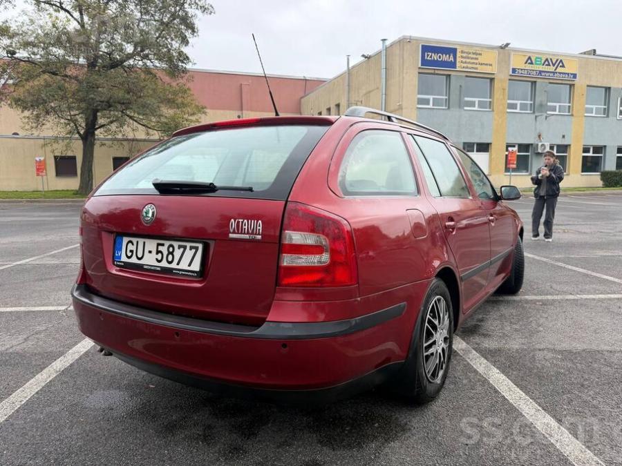 Красный Шкода Октавия 2007 в Рига, объемом двигателя 2.00 л и пробегом 212 тыс. км за 1350 €, фото 5 на AUTOMOTO.COM.LV