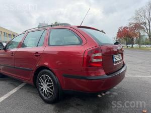 Красный Шкода Октавия 2007 в Рига, объемом двигателя 2.00 л и пробегом 212 тыс. км за 1350 €, фото 6 на AUTOMOTO.COM.LV