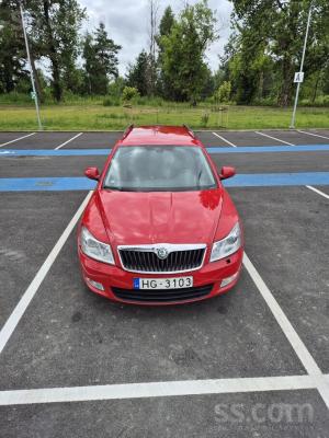 Red Skoda Octavia 2008 in Riga, with an engine capacity of 2.00 L and mileage of 373 thousand km for 3500 €, photo 5 on AUTOMOTO.COM.LV