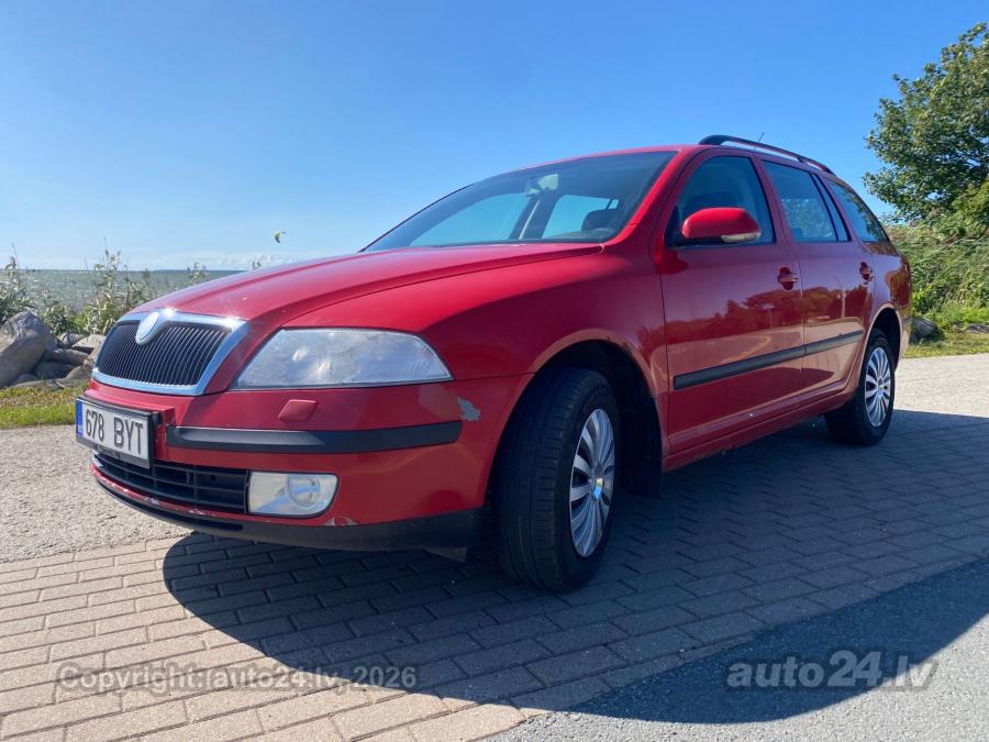 Red Skoda Octavia 2008 in Tallinn, with an engine capacity of 1.90 L and mileage of 355 thousand km for 1390 €, photo 1 on AUTOMOTO.COM.LV