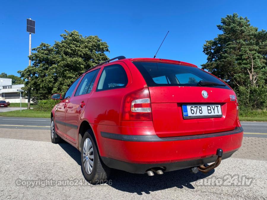 Red Skoda Octavia 2008 in Tallinn, with an engine capacity of 1.90 L and mileage of 355 thousand km for 1390 €, photo 5 on AUTOMOTO.COM.LV
