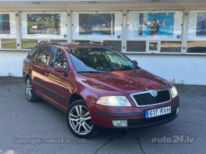 Красный Шкода Октавия 2008 в Таллин, объемом двигателя 2.00 л и пробегом 340 тыс. км за 2599 €, фото  на AUTOMOTO.COM.LV