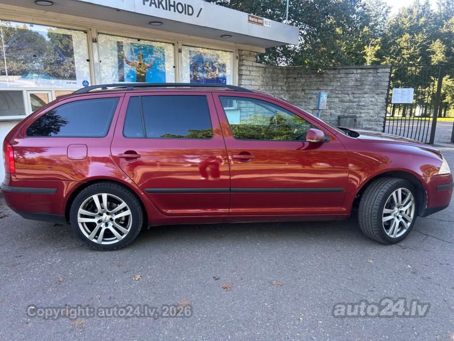 Sarkans Skoda Octavia 2008 Tallina, ar dzinēja tilpumu 2.00 L un nobraukumu 340 tūkst. km par 2599 €, foto 4 vietnē AUTOMOTO.COM.LV