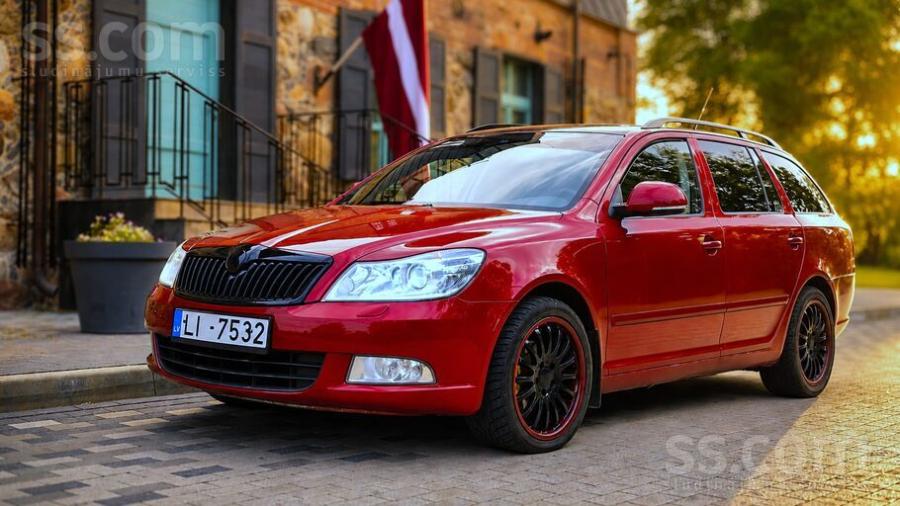 Sarkans Skoda Octavia 2009 Rēzekne, ar dzinēja tilpumu 1.90 L un nobraukumu 395 tūkst. km par 2700 €, foto 1 vietnē AUTOMOTO.COM.LV