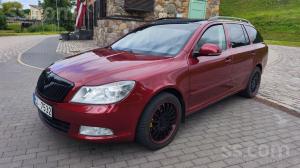 Sarkans Skoda Octavia 2009 Rēzekne, ar dzinēja tilpumu 1.90 L un nobraukumu 395 tūkst. km par 2700 €, foto 3 vietnē AUTOMOTO.COM.LV