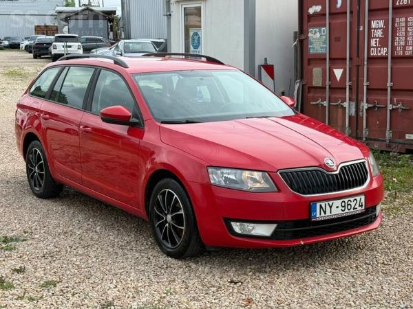 Red Skoda Octavia 2013 in Riga, with an engine capacity of 1.60 L and mileage of 0 thousand km for 2290 €, photo 5 on AUTOMOTO.COM.LV