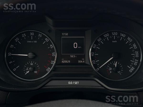 Red Skoda Octavia 2013 in Riga, with an engine capacity of 1.60 L and mileage of 0 thousand km for 2290 €, photo 9 on AUTOMOTO.COM.LV