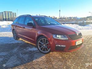 Sarkans Skoda Octavia 2014 Viļņa, ar dzinēja tilpumu 1.97 L un nobraukumu 326 tūkst. km par 6950 €, foto 3 vietnē AUTOMOTO.COM.LV